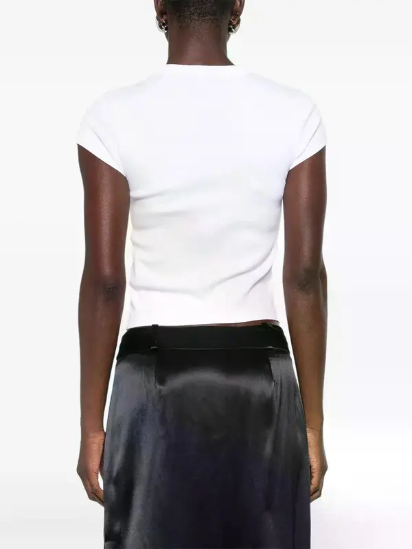 Alexander Wang Dégradé-logo Cotton T-shirt