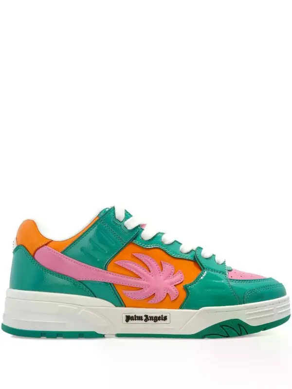 Palm Angels Palm Tree Leather Sneakers