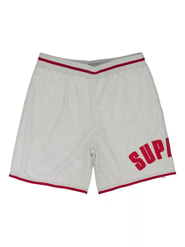 Supreme Ultrasuede Mesh Shorts - Grey