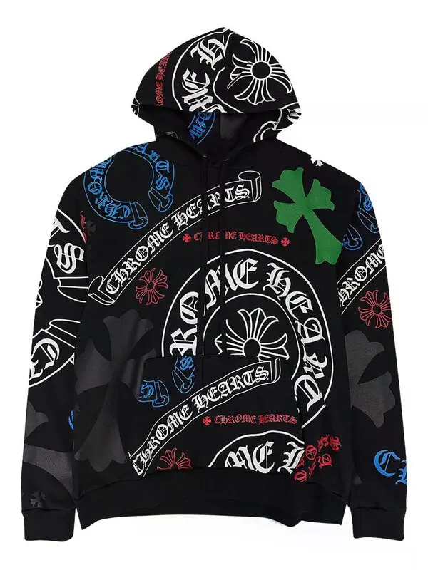 Chrome Hearts Stencil Hooded Sweatshirt