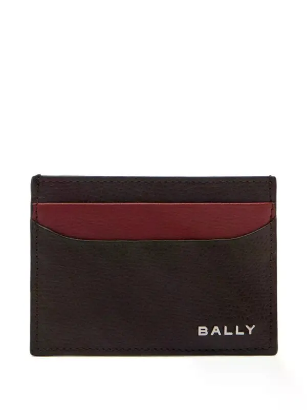 Bally Logo-lettering Card Holder - Brown