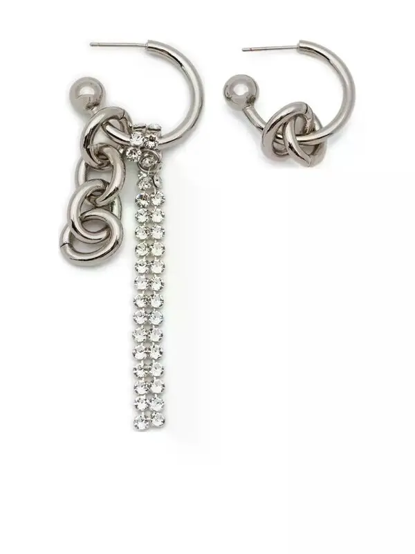JUSTINE CLENQUET Shelby Earrings - Silver