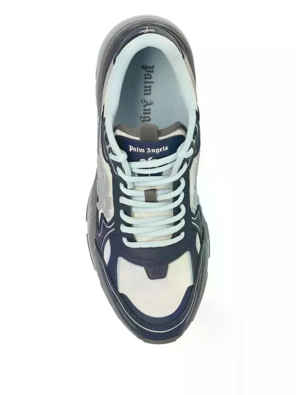 Palm Angels Appliqué Lace-up Sneakers
