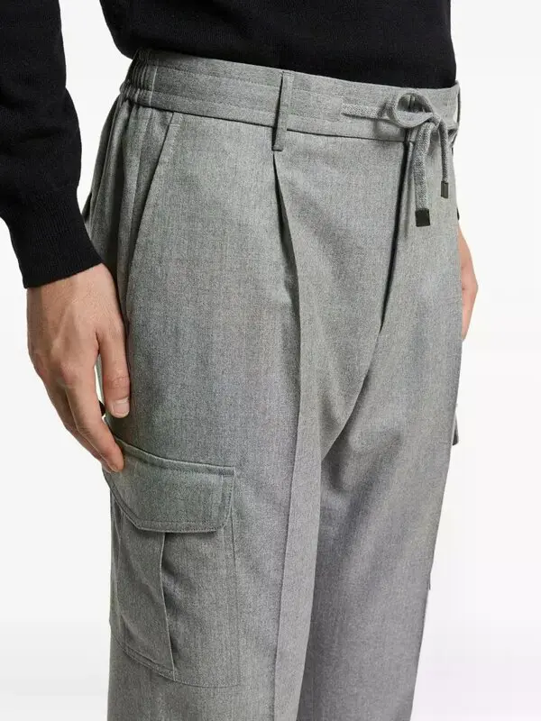 Peserico Drawstring Cargo Trousers