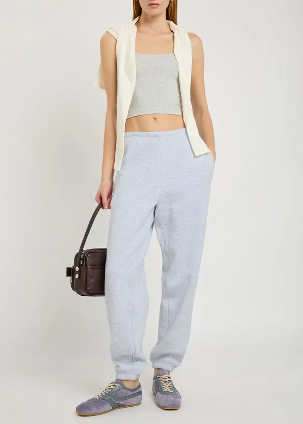 SKIMS Cotton-blend Sweatpants With Drawstring Waist