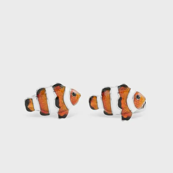Paul Smith Clown Fish' Cufflinks - Orange