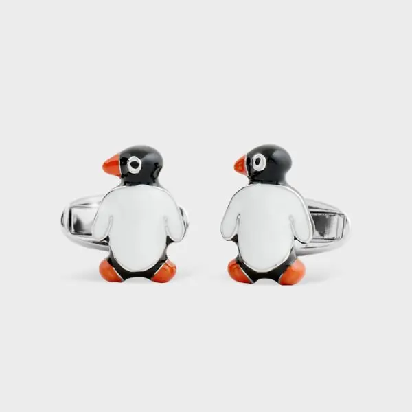 Paul Smith Penguin' Cufflinks - Black