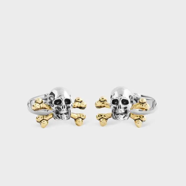 Paul Smith Skull And Crossbones' Cufflinks - Multicolour