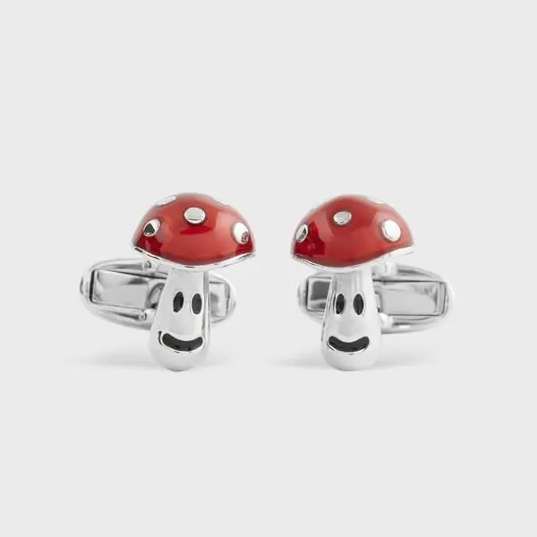 Paul Smith Toadstool' Cufflinks - Red