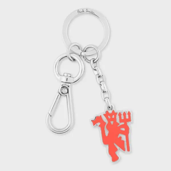 Paul Smith Manchester United Devil Keyring - Red
