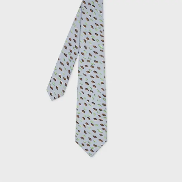 Paul Smith Screen Dance' Neck Tie - Blue