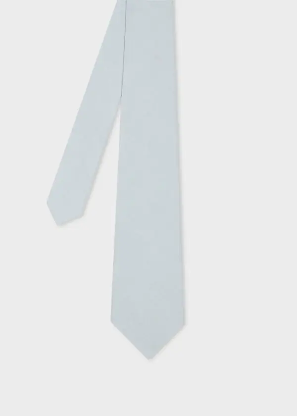 Paul Smith Cotton Neck Tie - Blue
