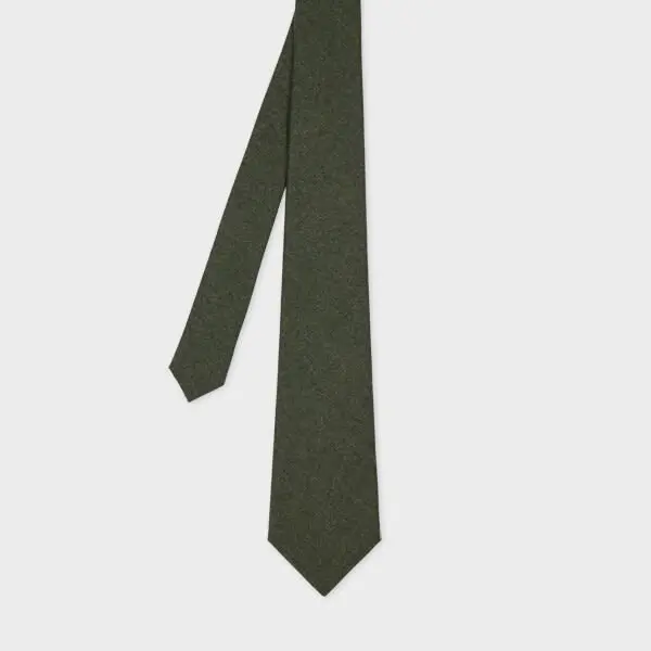 Paul Smith Cashmere-blend Neck Tie - Green