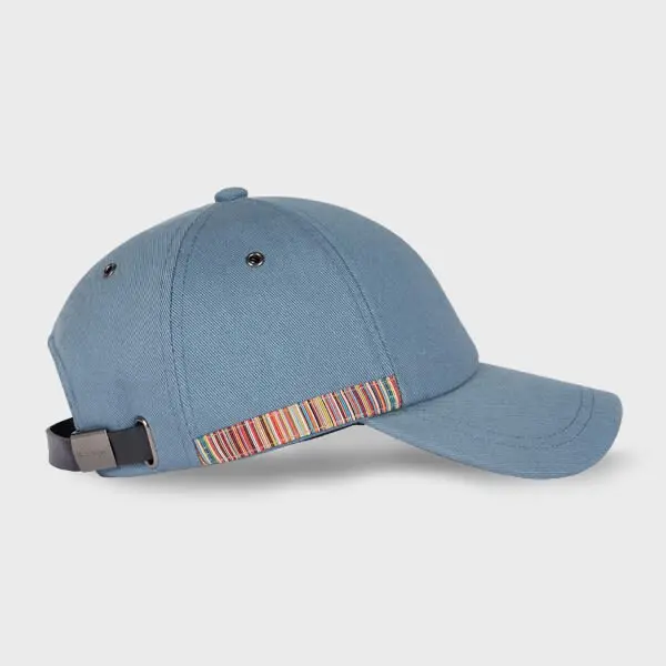 Paul Smith Signature Stripe' Baseball Cap - Blue