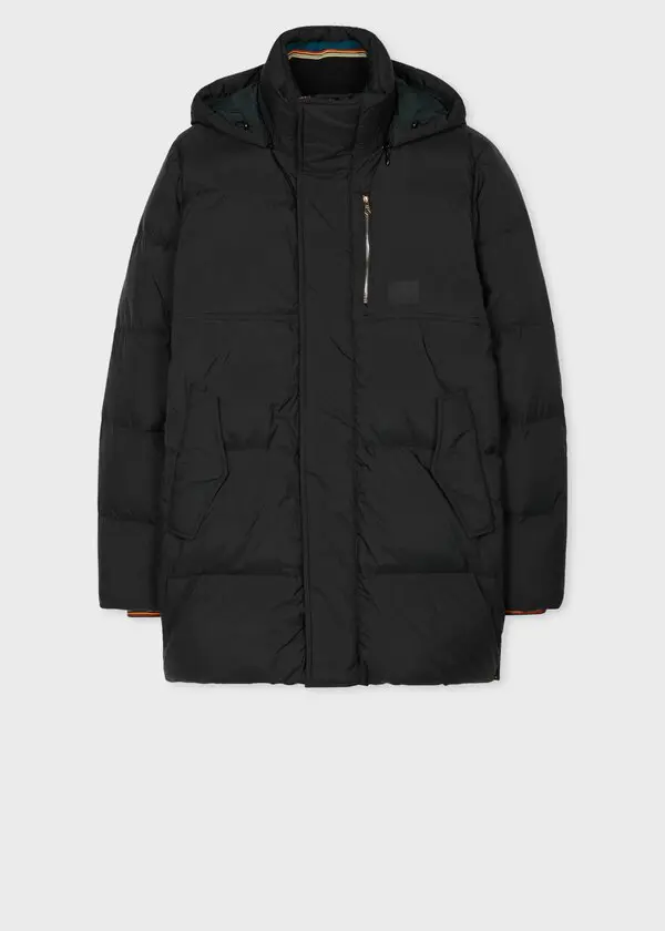 Paul Smith Water Repellent Mid-length Down Coat