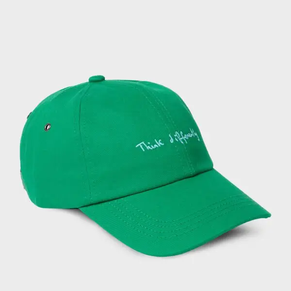 Paul Smith Cotton-twill Quote Cap - Green