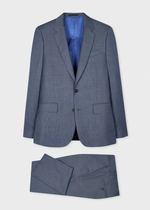 Paul Smith The Soho Tailored-fit Wool Suit - Blue