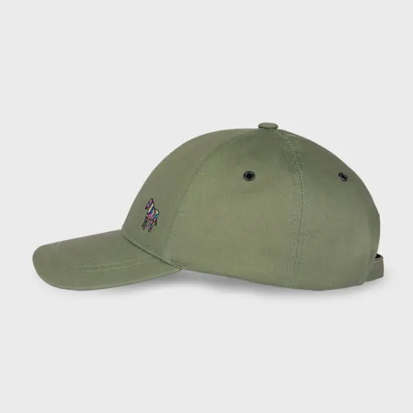 Paul Smith Zebra Logo Baseball Cap - Green