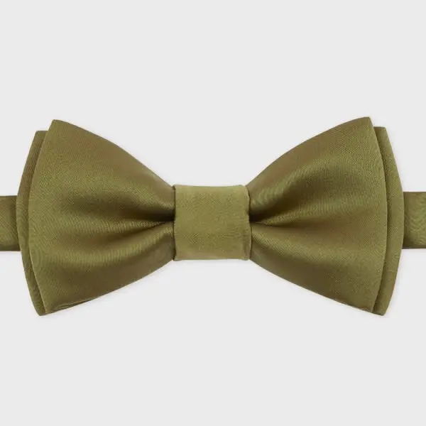 Paul Smith Satin Bow Tie - Green