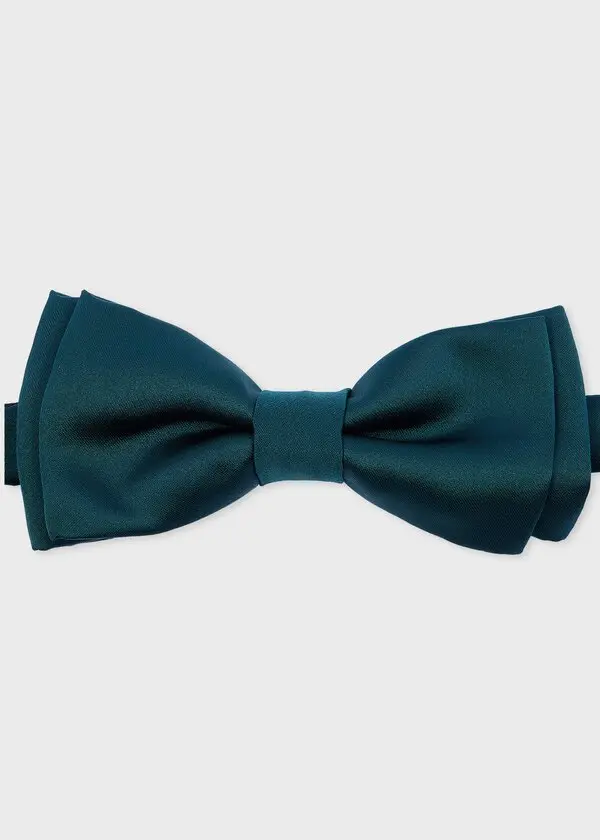 Paul Smith Pre-tied Satin Bow Tie - Blue