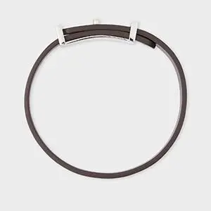 Paul Smith Signature Buckle Leather Bracelet - Brown