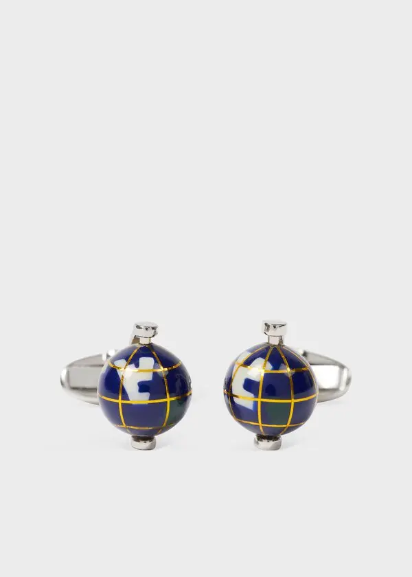 Paul Smith Spinning 'globe' Cufflinks