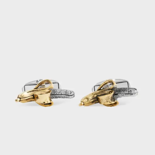 Paul Smith Banana' Cufflinks - Yellow