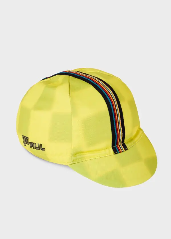 Paul Smith Checkerboard Cycling Cap