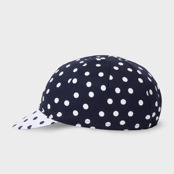 Paul Smith Polka Dot Cycling Cap - Blue