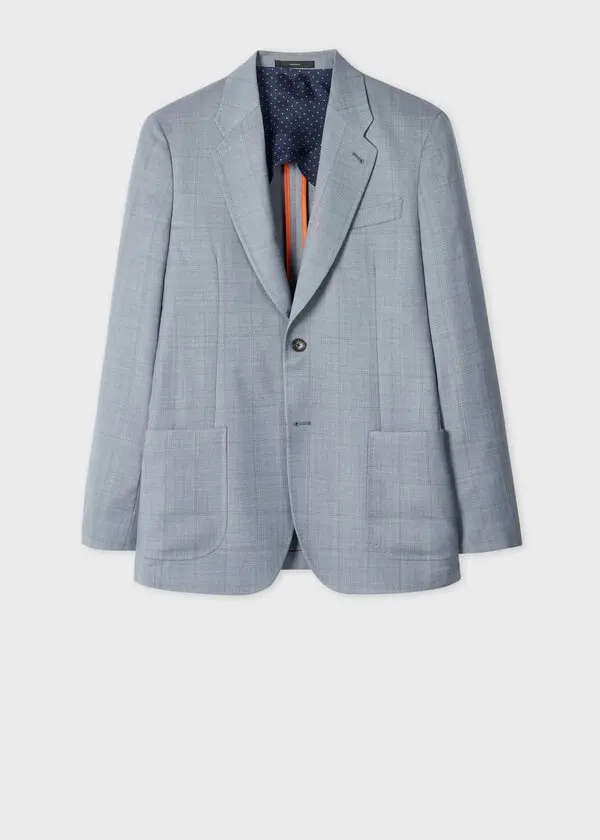 Paul Smith Tailored-fit 'zelander' Check Wool Blazer