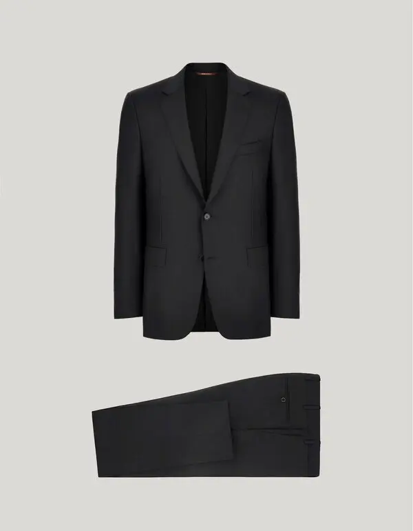 Canali Suit In Wool - Black
