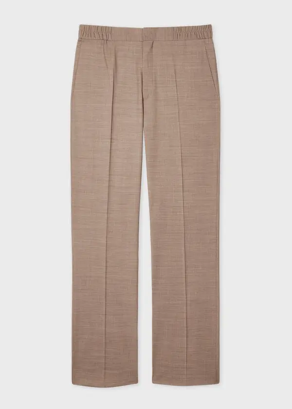 Paul Smith Wool Elasticated-waist Trousers