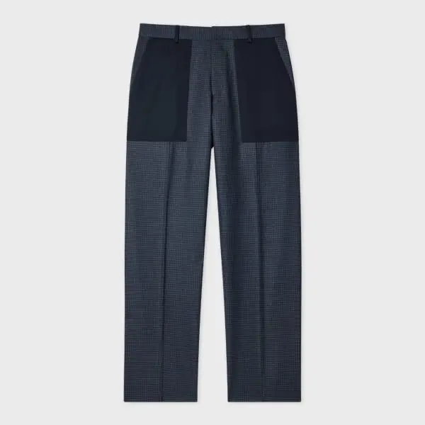 Paul Smith Check Wool Trousers