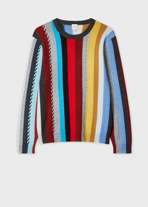 Paul Smith Cashmere-blend Signature Stripe Sweater