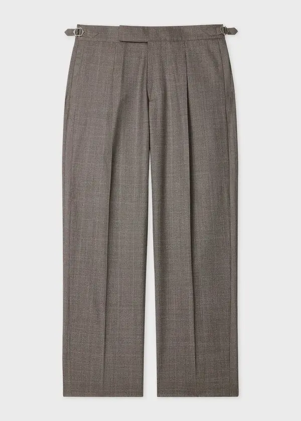 Paul Smith Mix-up Check Wool Trousers
