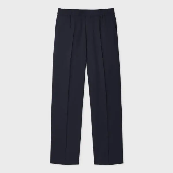 Paul Smith Two-ply Hopsack Wool Trousers