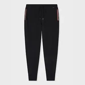 Paul Smith Cotton-blend 'artist Stripe' Lounge Pant - Black
