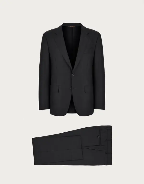 Canali Suit In Anthracite 160's Wool - Grey