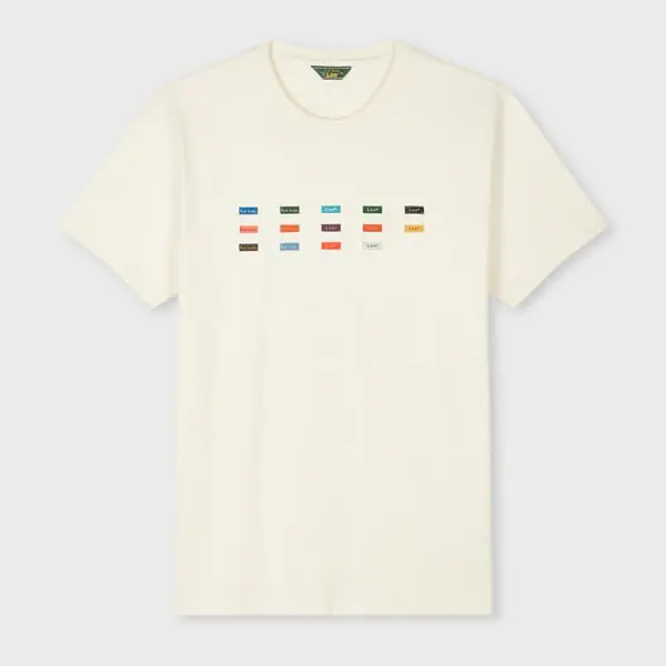 PAUL SMITH + LEE Label T-shirt - White