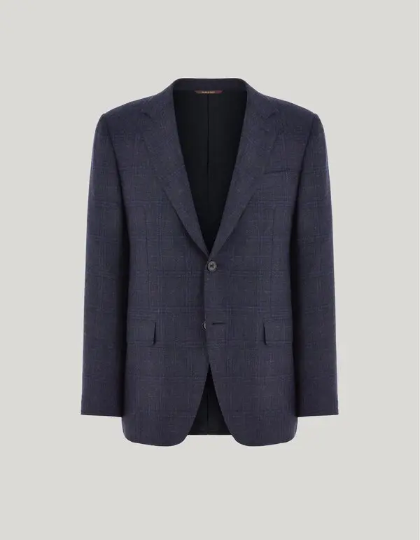 Canali Patterned Cashmere Jacket