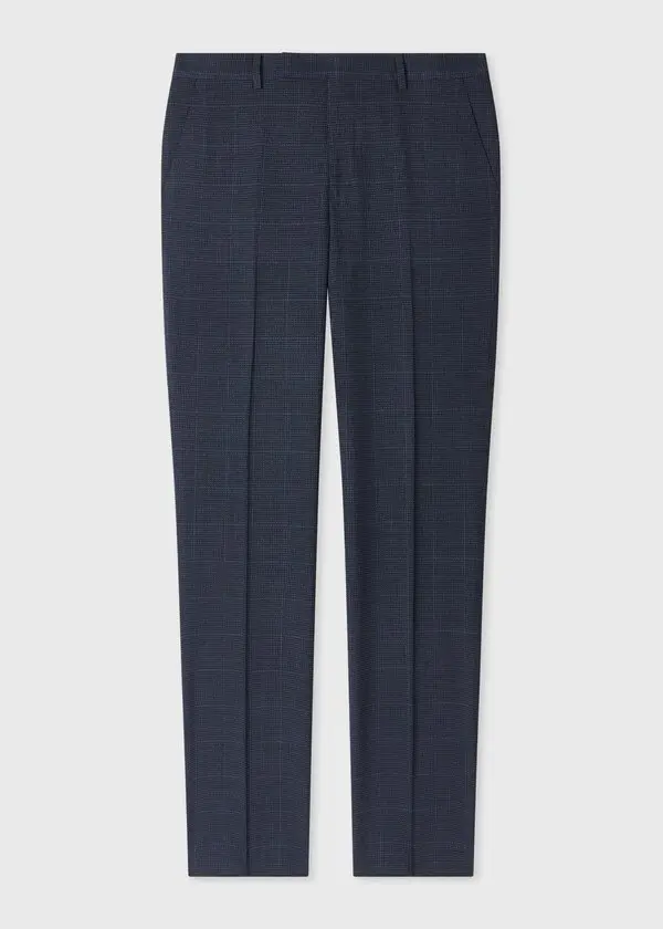 Paul Smith Check Stretch-wool Trousers