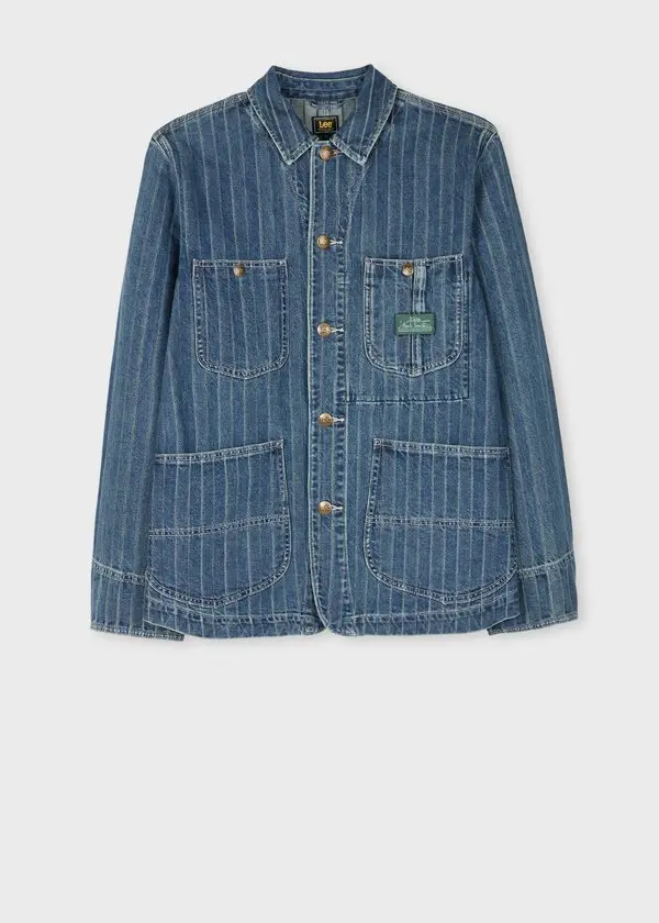 PAUL SMITH + LEE Mid-wash Chore Coat