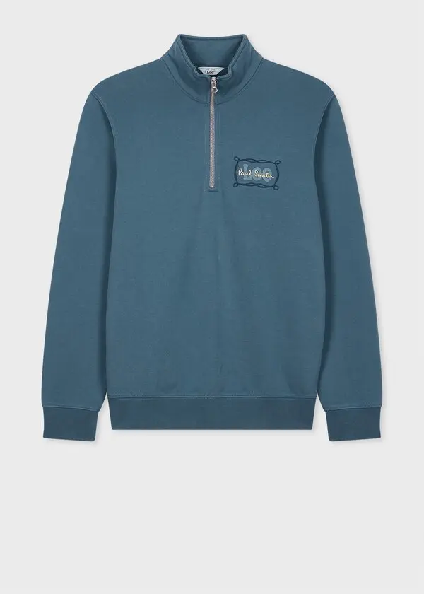 PAUL SMITH + LEE Quarter Zip Sweatshirt