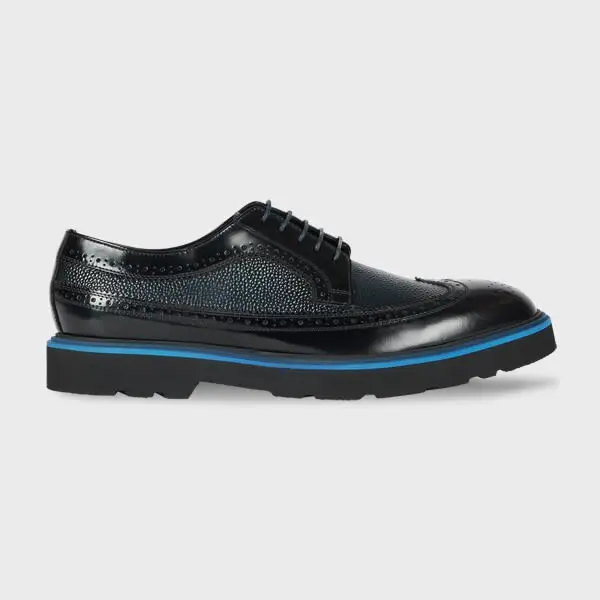 Paul Smith Pebble Embossed Leather Brogues