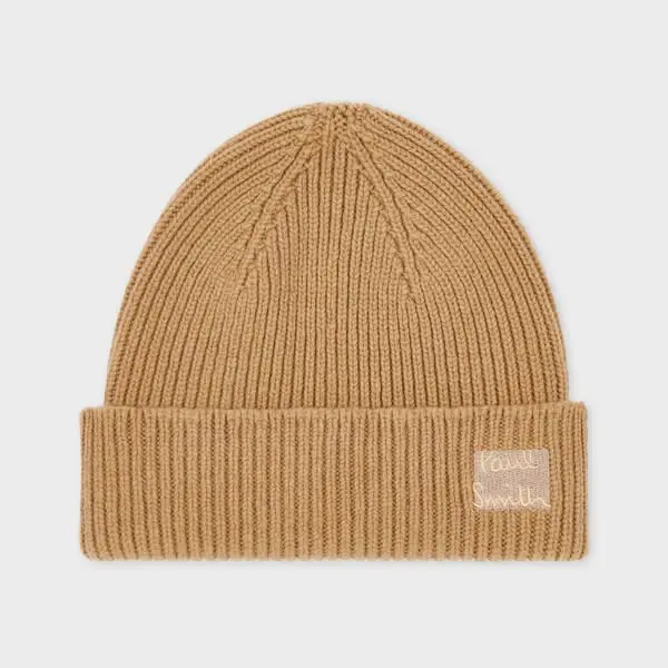 Paul Smith Cashmere-blend Beanie - Brown