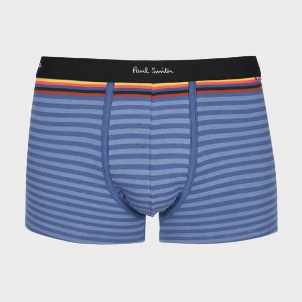 Paul Smith Stripe Boxer Briefs - Blue
