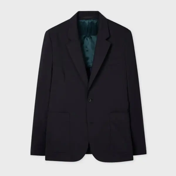 Paul Smith Wool And Cotton-blend Blazer
