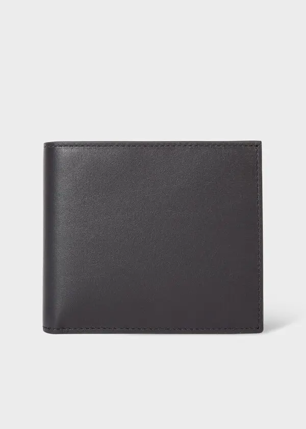 Paul Smith Leather Leather Monogrammed Billfold Wallet