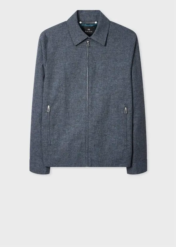 Paul Smith Cotton-linen Melange Jacket