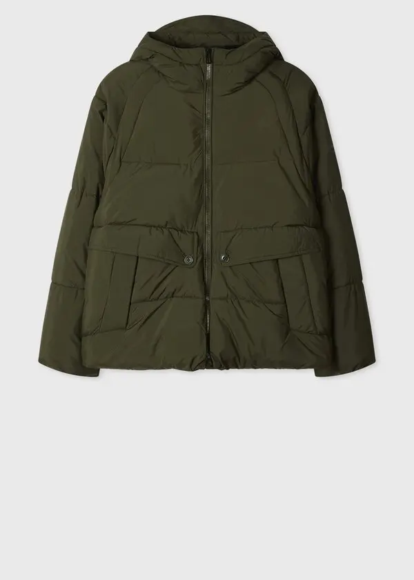 Paul Smith Recycled Polyester Hooded Puffer Jacket